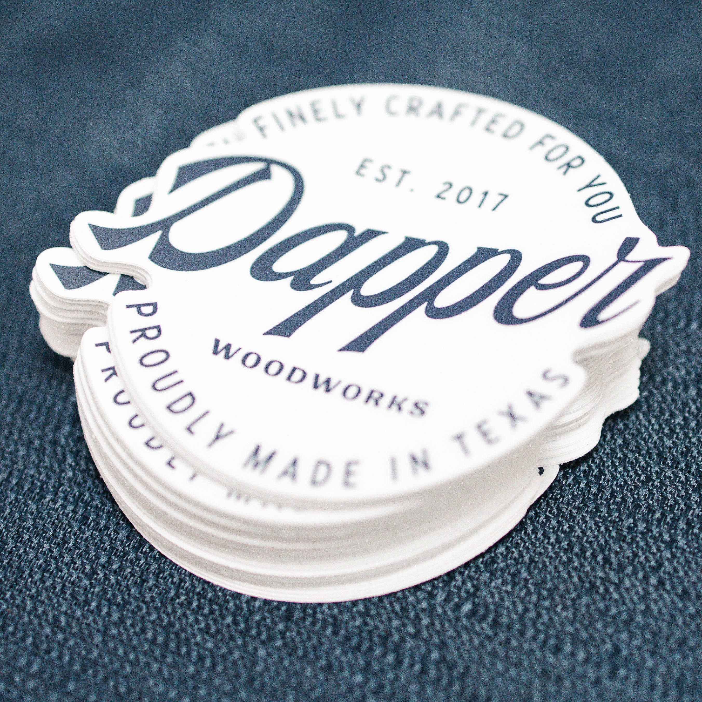 Dapper Woodworks Stickers